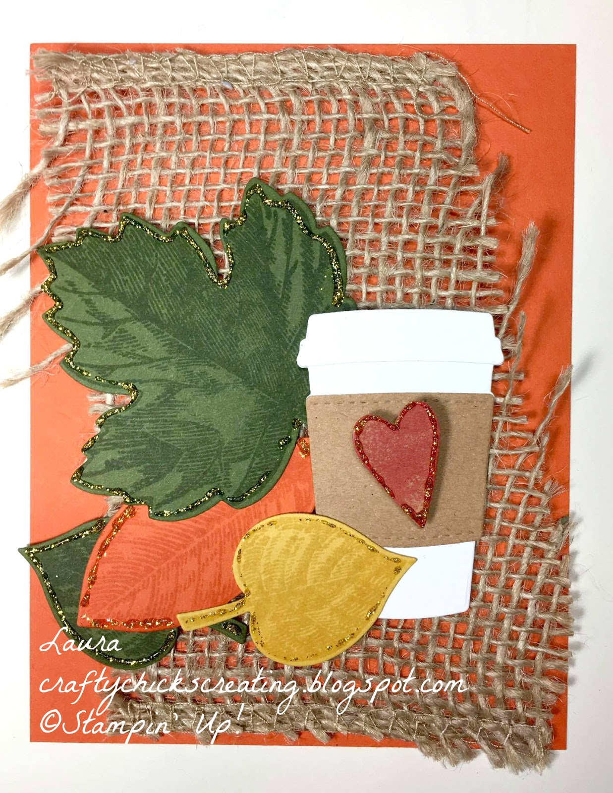 Handmade Papercrafts by Laura : Fall & Coffee: Perfect Combination