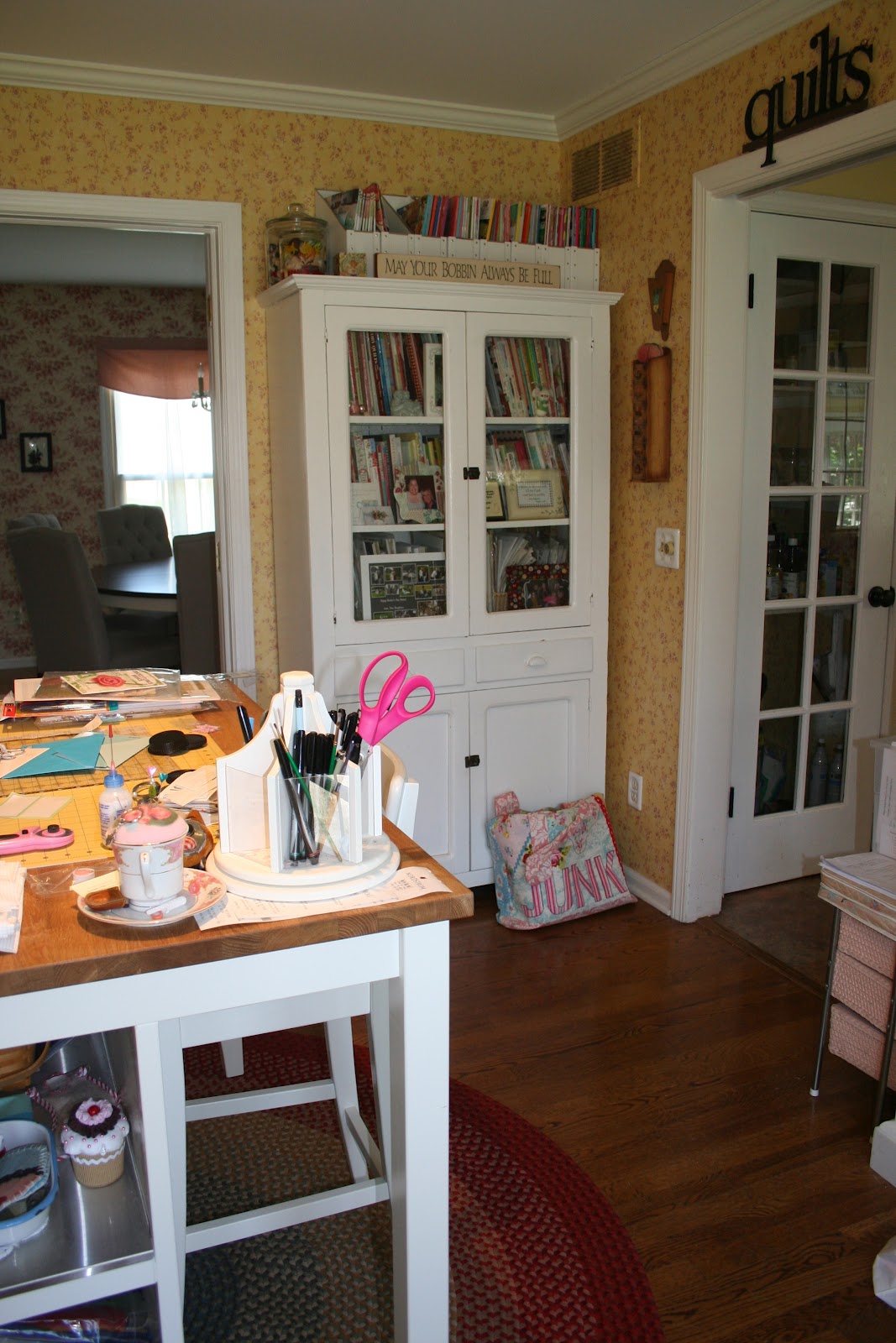 Sewn With Grace: Sewing Room