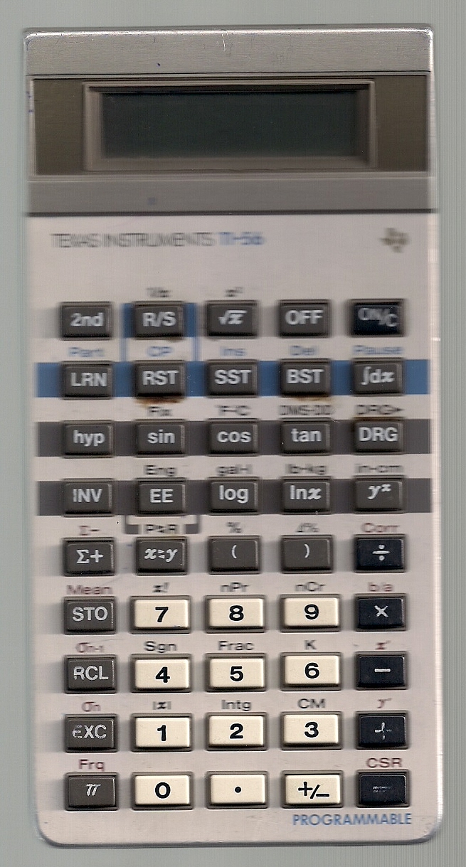 3,1416....DAMICALC: TI-56