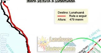 PRODUCTO TURISTICO LUNAHUANÁ: UBICACIÓN