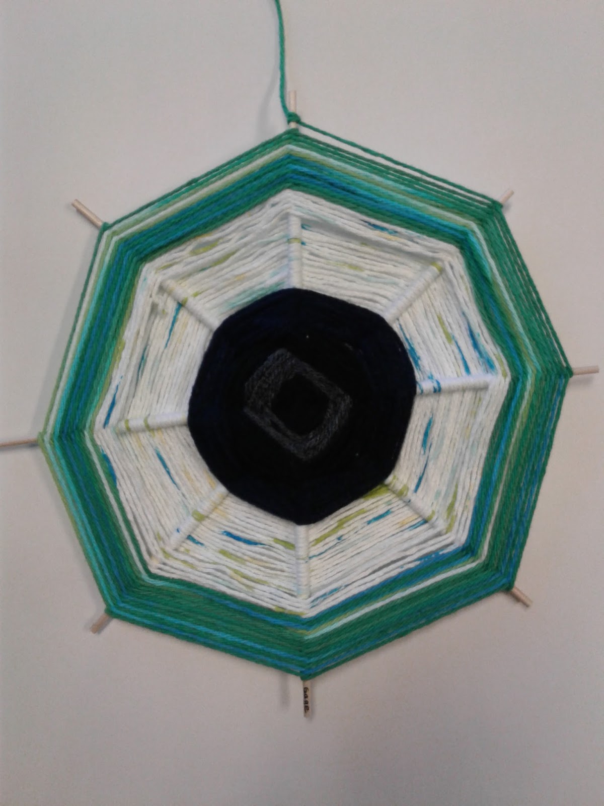 a faithful attempt: Weaving: Ojo de Dios or God's Eye Craft