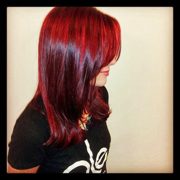 Olez Haircare Blog: Mixing Hair Colors- Fall Red Head