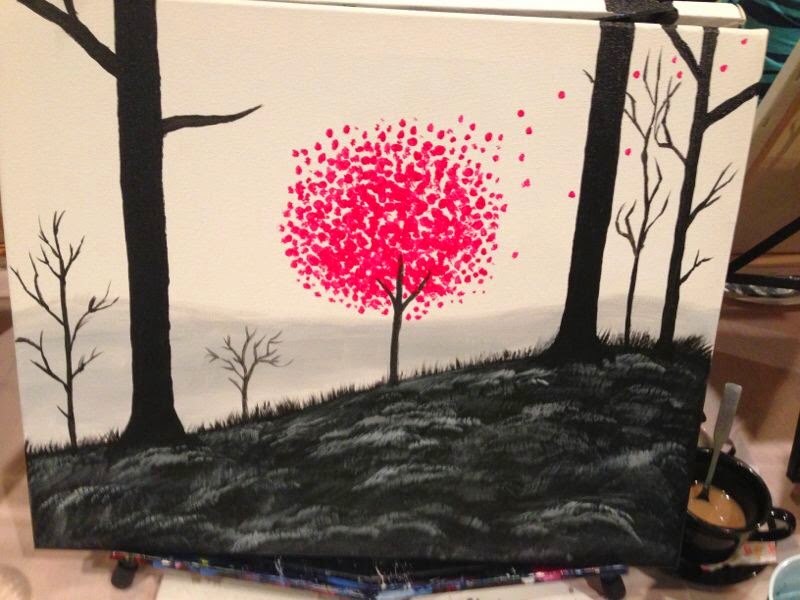 Khushboo's art gallery!: tri-color paintings