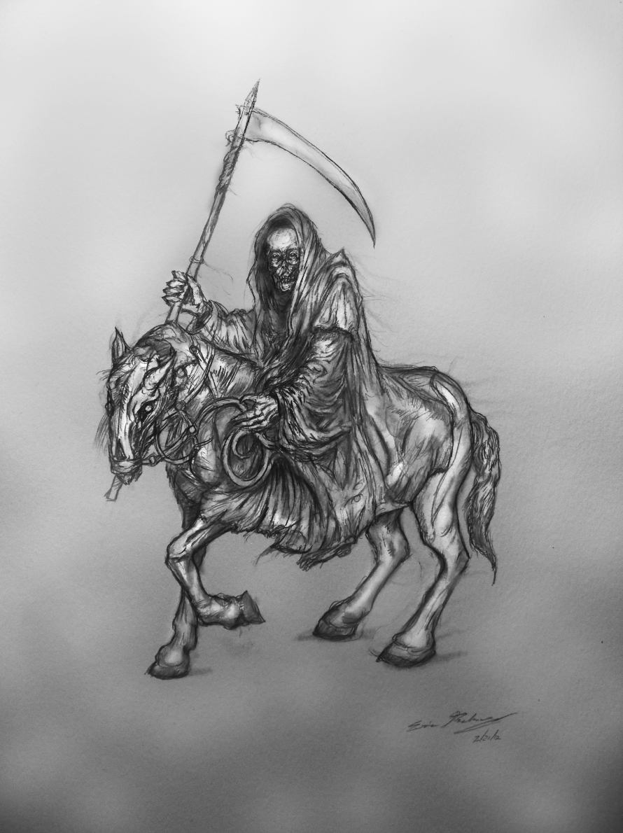 Eric Rosenberg Art: Death On A Pale Horse
