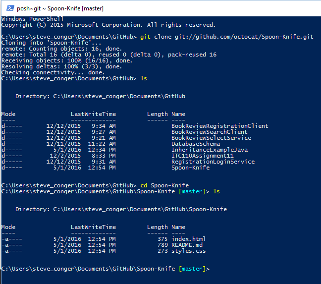 ITC Resources: GitHub Two