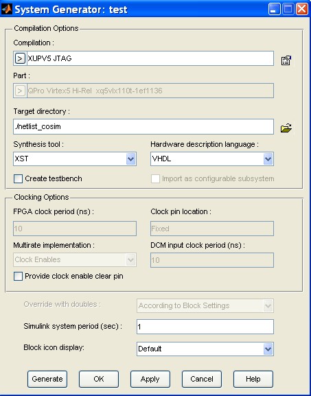 Diseño De Sistemas Digitales Avanzados Con Vhdl Fpga System Generator Co Simulación En Hardware