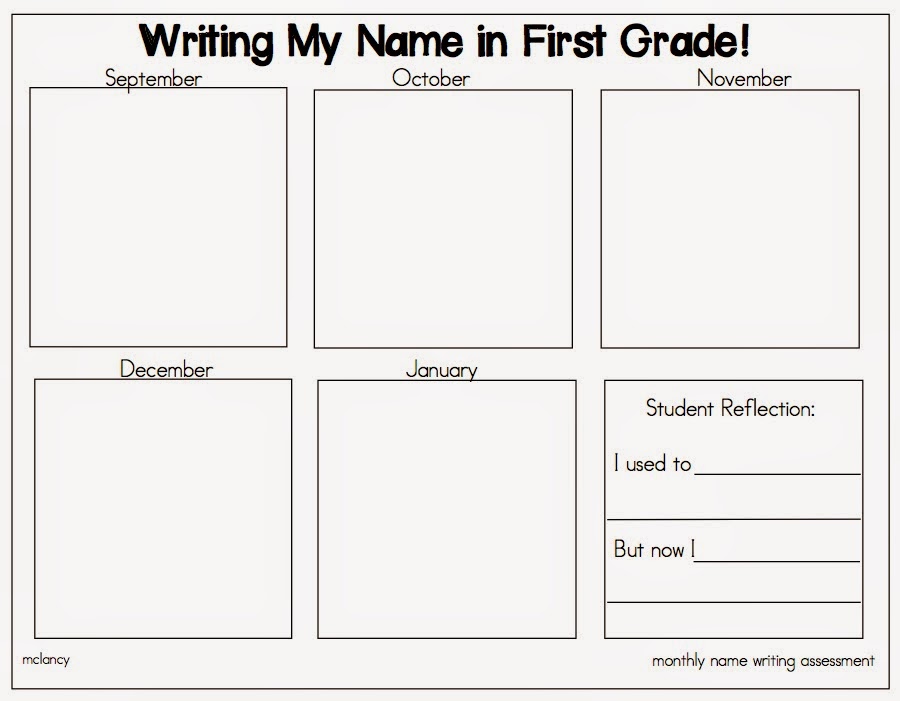 Joyful Learning In KC: Name Writing Assessment