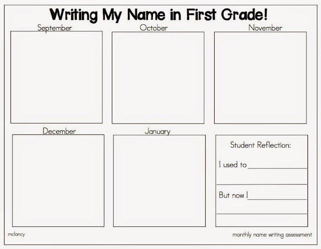 Joyful Learning In KC: Name Writing Assessment