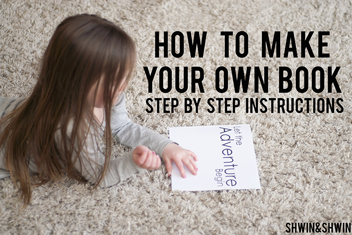How to make your own book || Tutorial - Shwin & Shwin