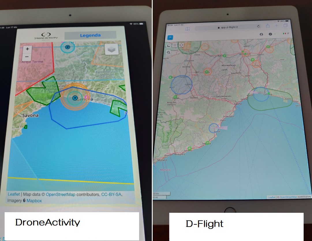 DroneActivity, l'app con la mappa italiana delle No Fly Zone per i ...