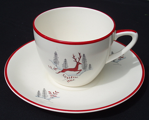 Vintage Treasure in Martinborough: Crown Devon - Stockholm pattern and more