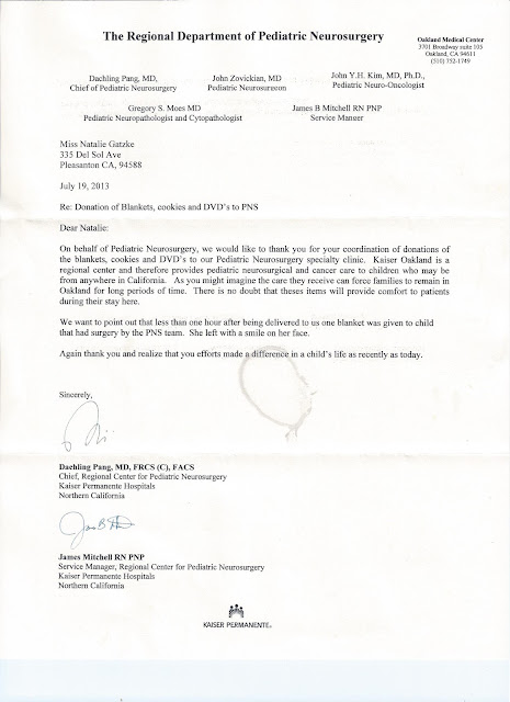 Give More -- Live Better: Letter from Kaiser