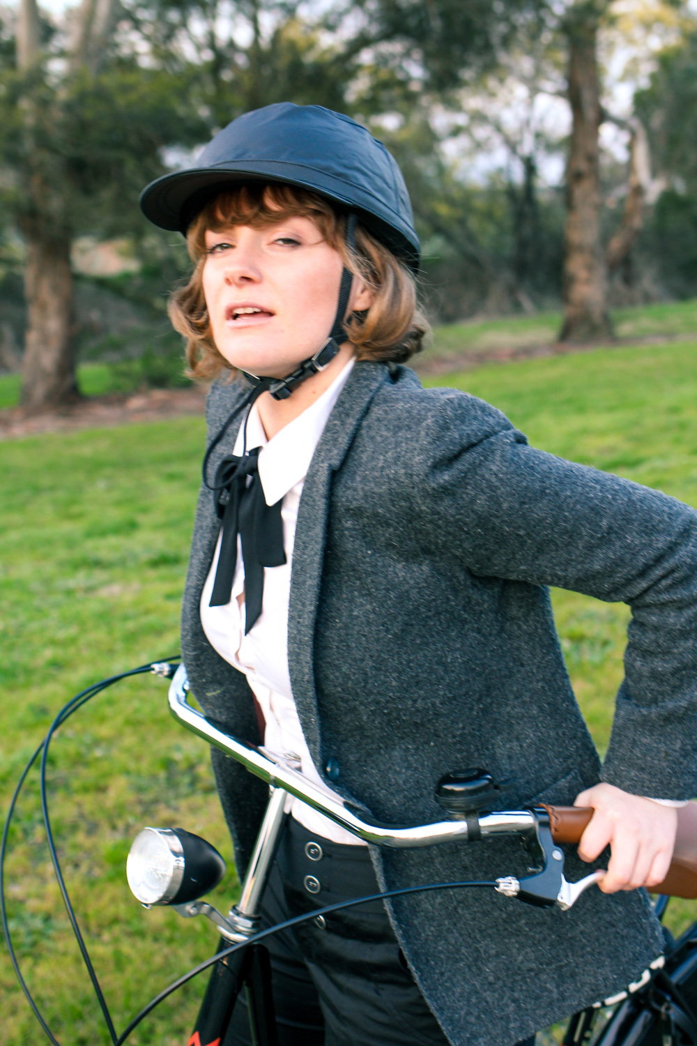 Preppy Bike Style - Finding Femme