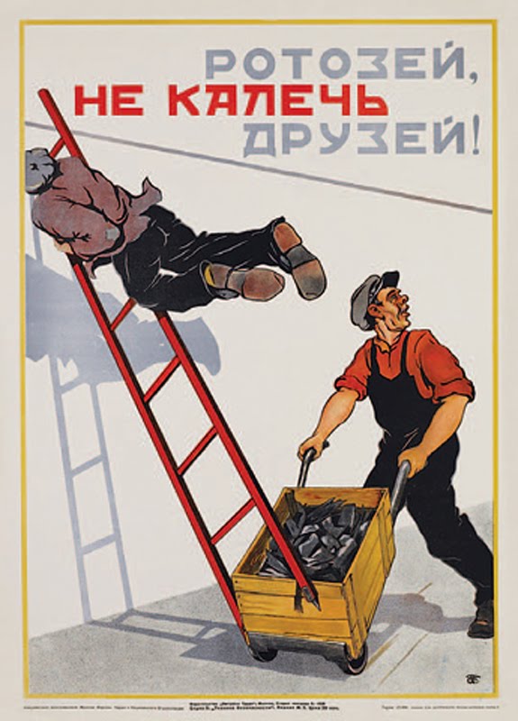 Bloggareala lui Mandiuc: Soviet safety posters