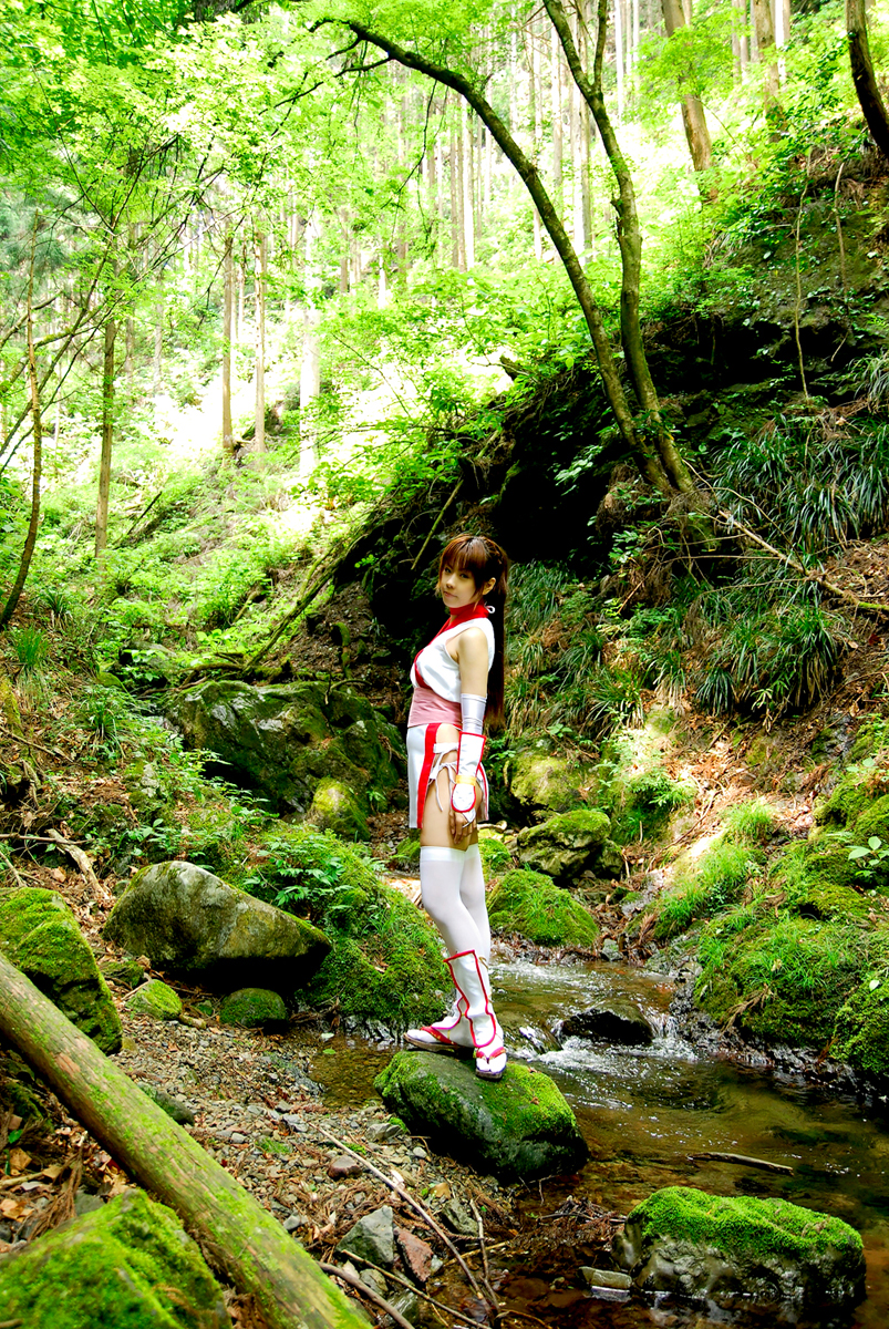 Minami Tachibana Japanese Gravure Idol Japanese Fighter White Dress