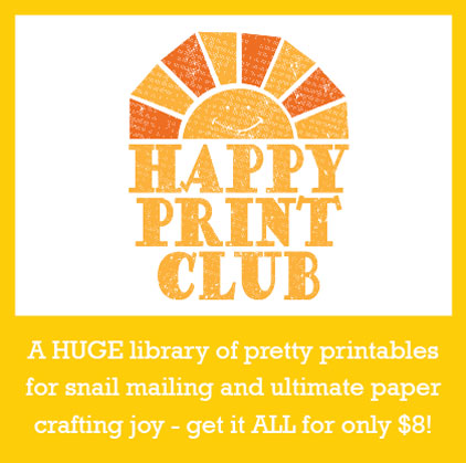 Sketch Saturday: Week #414 with Happy Print Club!