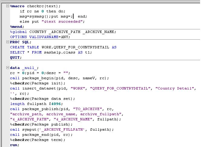 My SAS BI Blog: How to set a Stored Process as a Data source to SAS BI ...