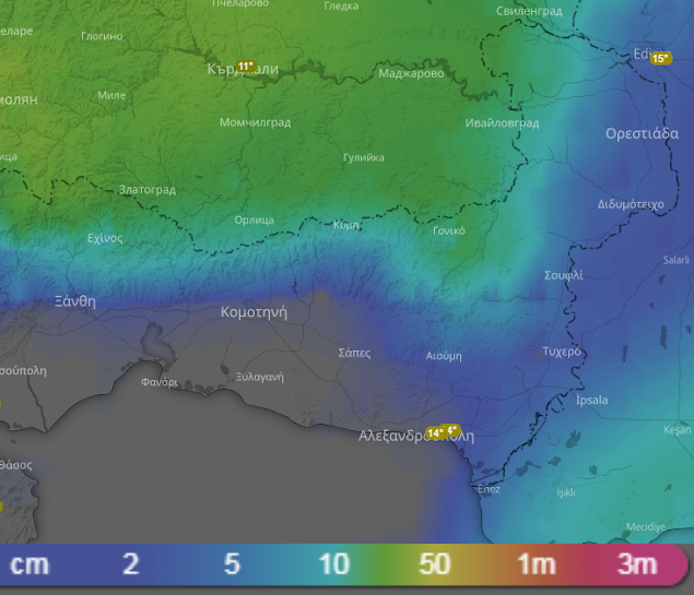 Weather News: Ποσο θα χιονισει στην Θρακη?