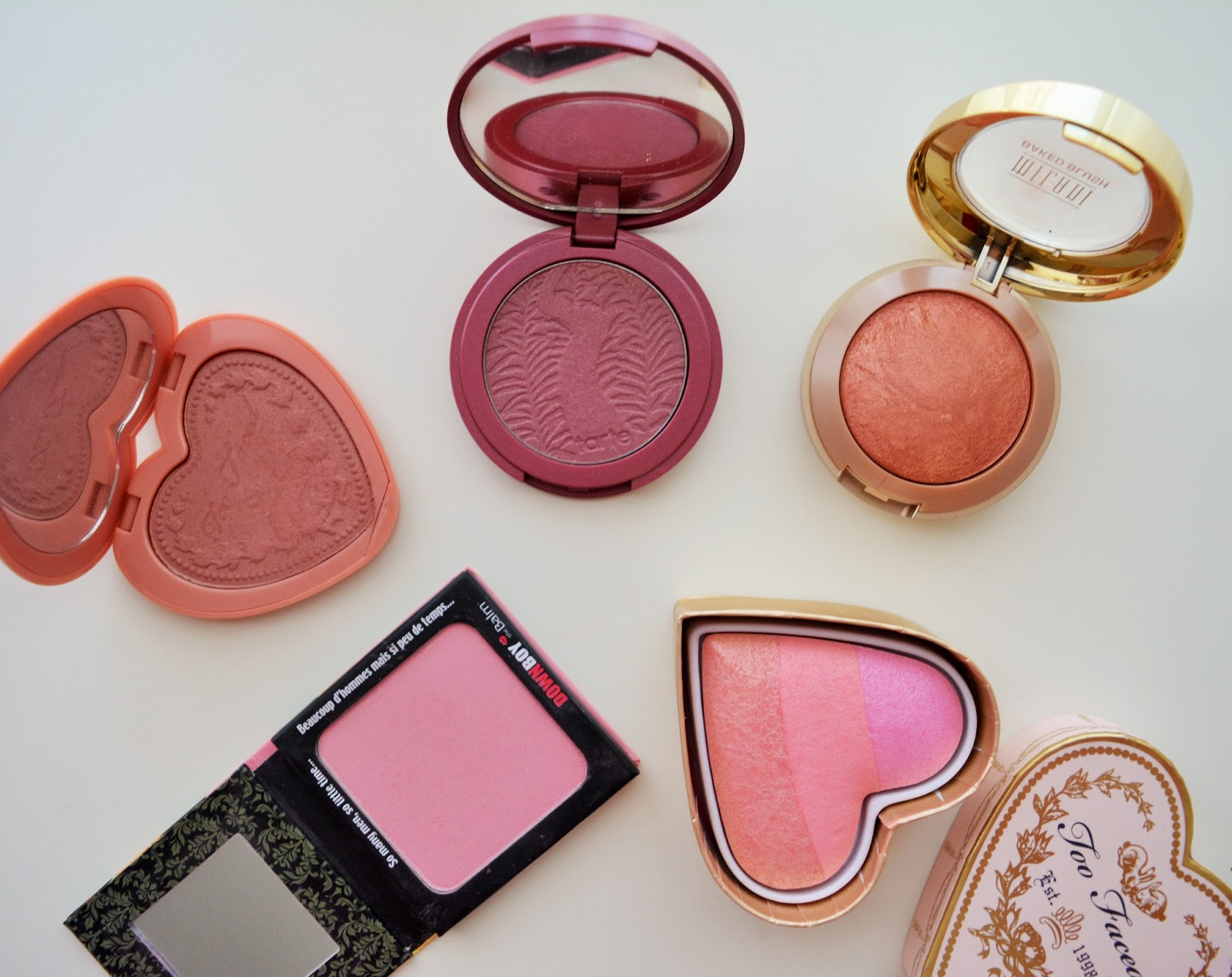 TOP 5 OF 2015 - BLUSHES - Pink Ivory Makeup