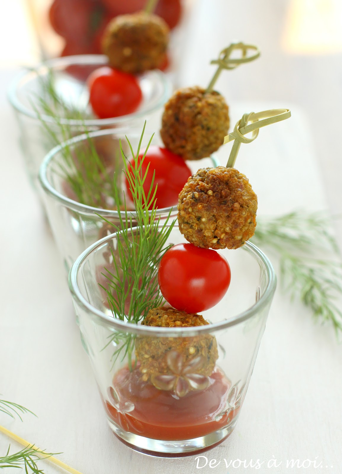 De vous à moi...: Les Buffets d'Eté: Quelques Idées Pour l'Apéritif