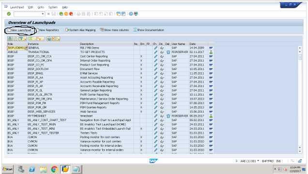 SAPUI5/SAP FIORI snippets and information: Fiori Launchpad