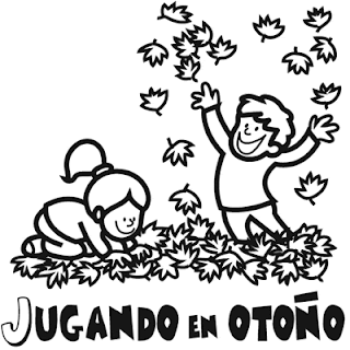 Recursos para Educación Infantil: Fichas para colorear; Tema: El Otoño.