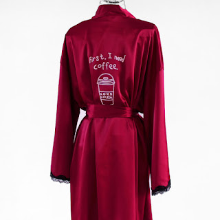 Wrapping Bathrobe Belt With Long Sleeve For Woman Night 2018