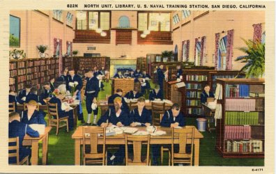 Library History Buff Blog: People in Libraries on Postcards