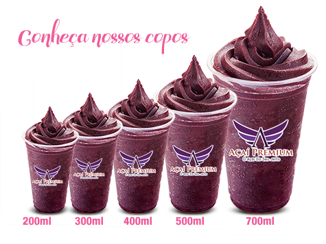 Açaí Premium : Copos