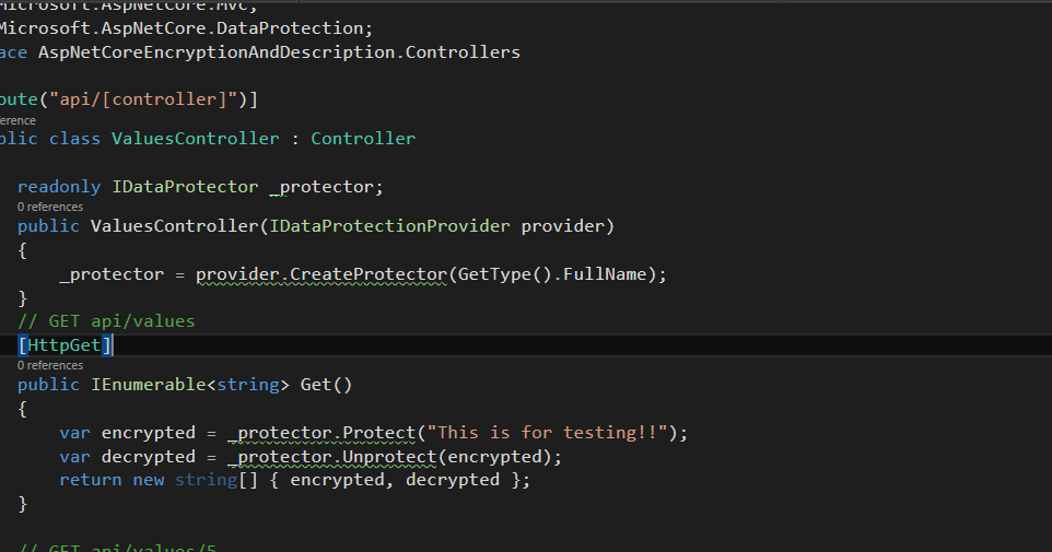 Encryption And Decryption In Aspnet Core ~ Full Stack Software Developer Development