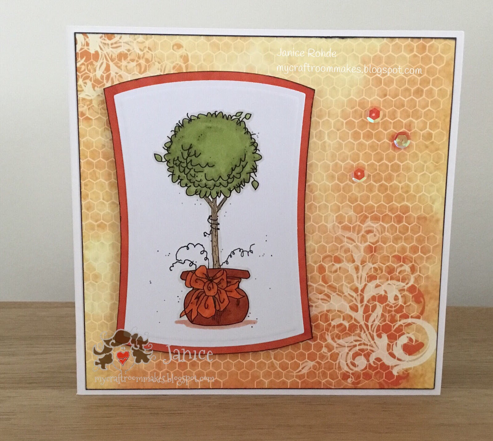 My Craft Room Makes: My 'Inspiration Scribbler' Card for 'Scribbles ...