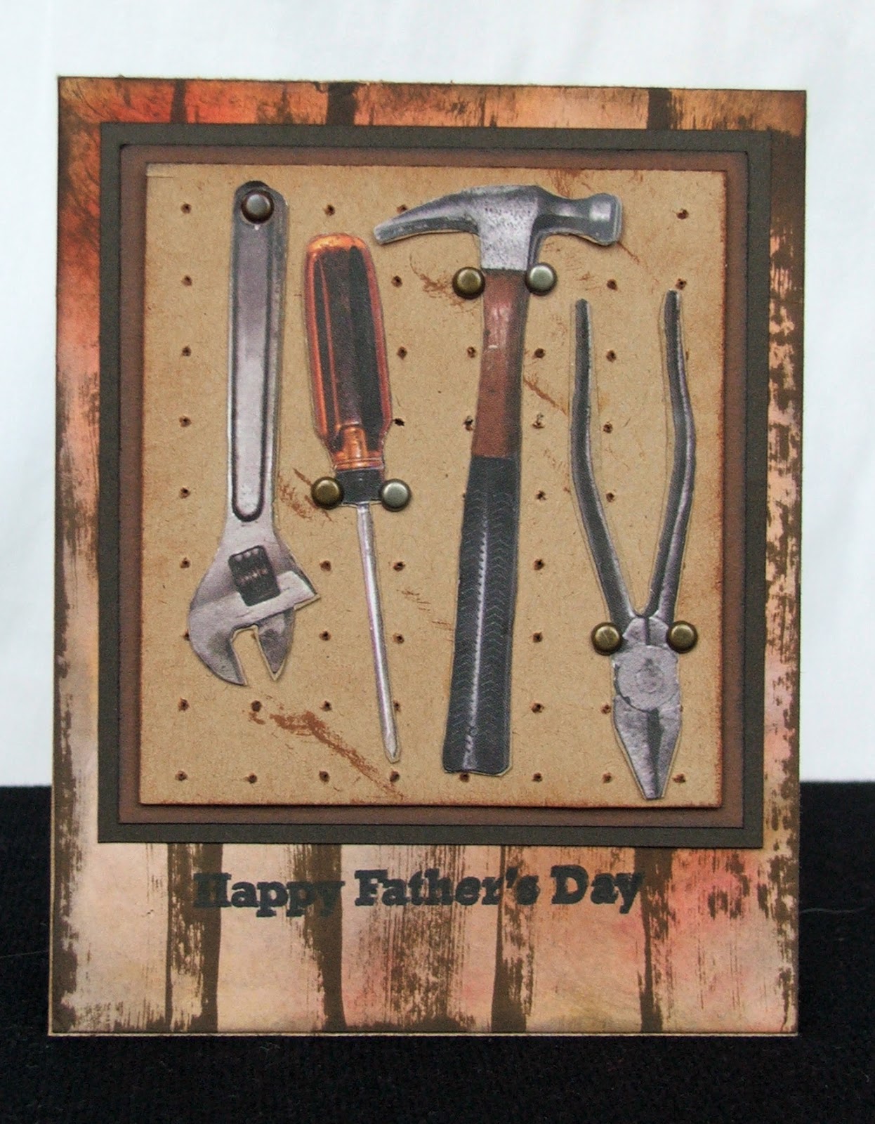 TheGrandStampede: Tool bench card