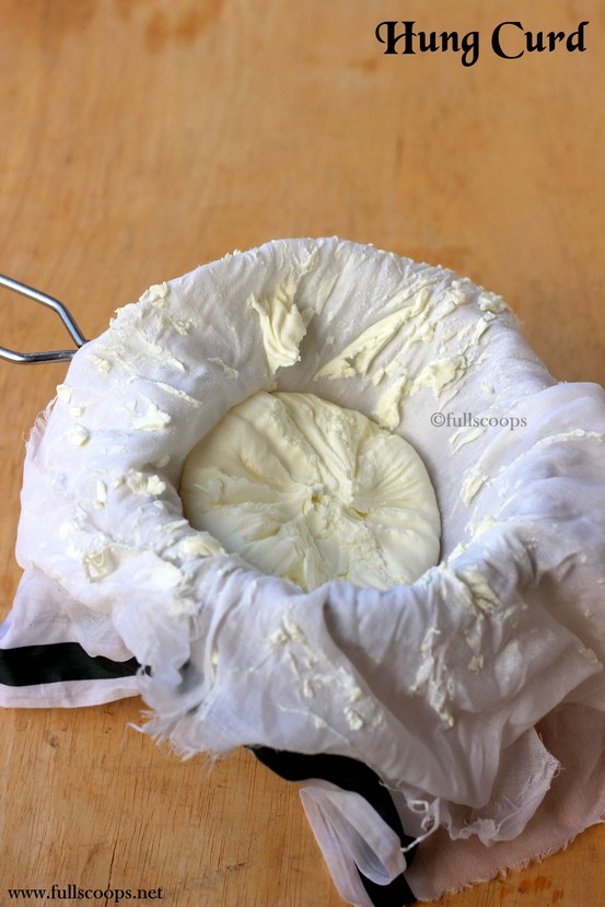 How to make Hung Curd ~ Full Scoops - A food blog with easy,simple ...