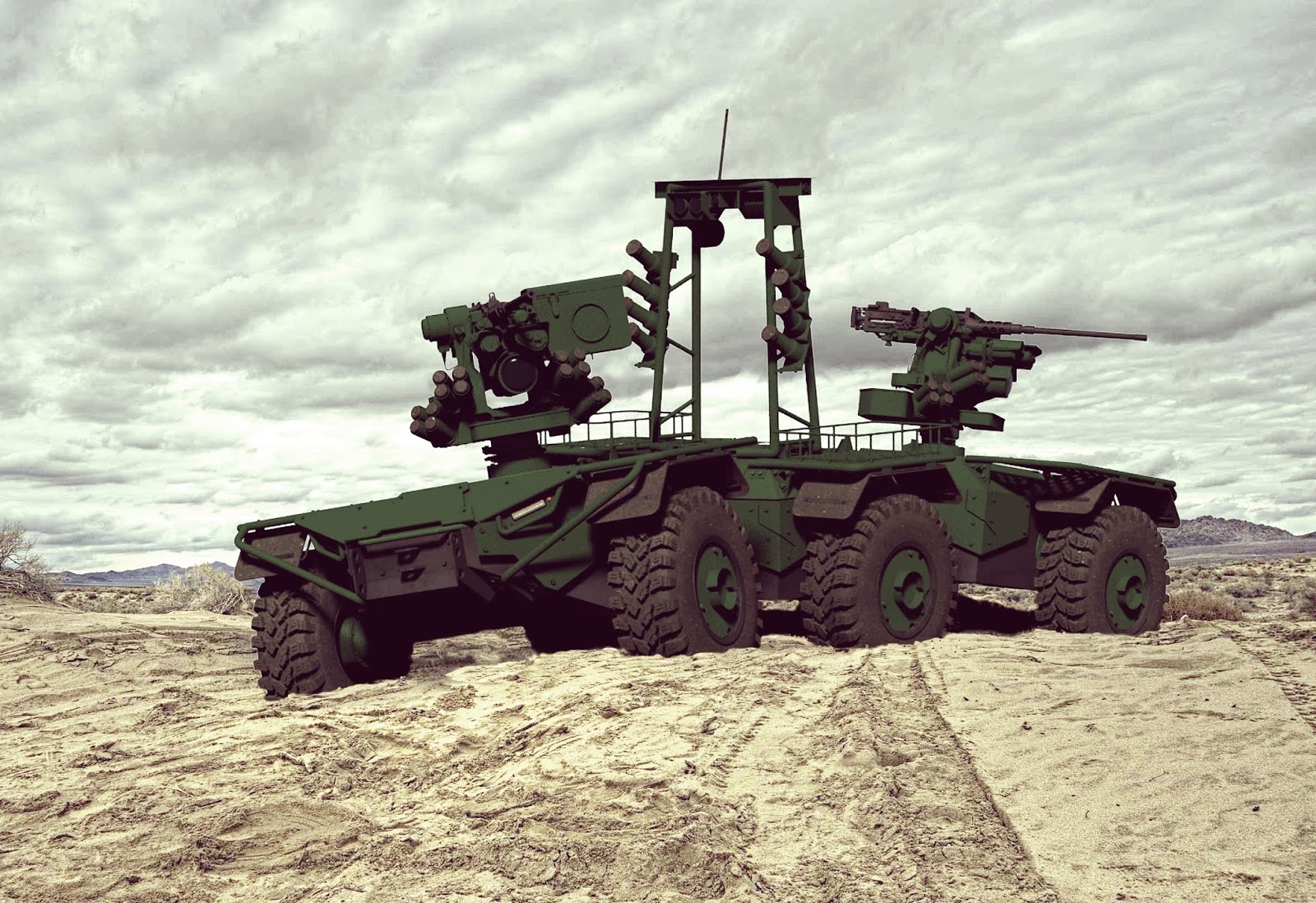 Military Unmanned Ground Vehicle