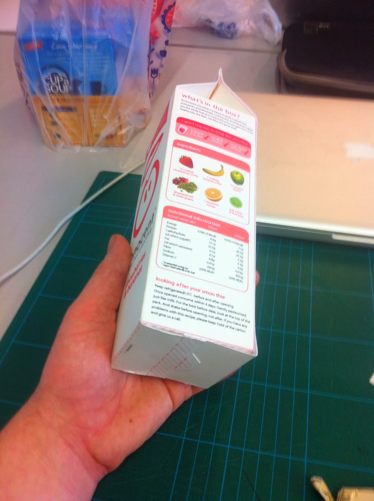 Extended Practice : Innocent Drinks// Packaging Revisit