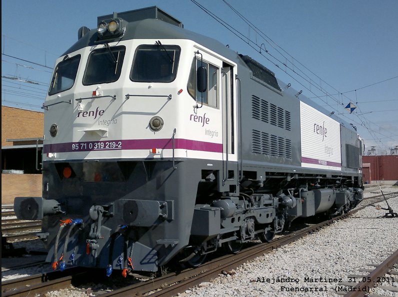El Blog de Sergio: Los modelos de renfe con colores pantone