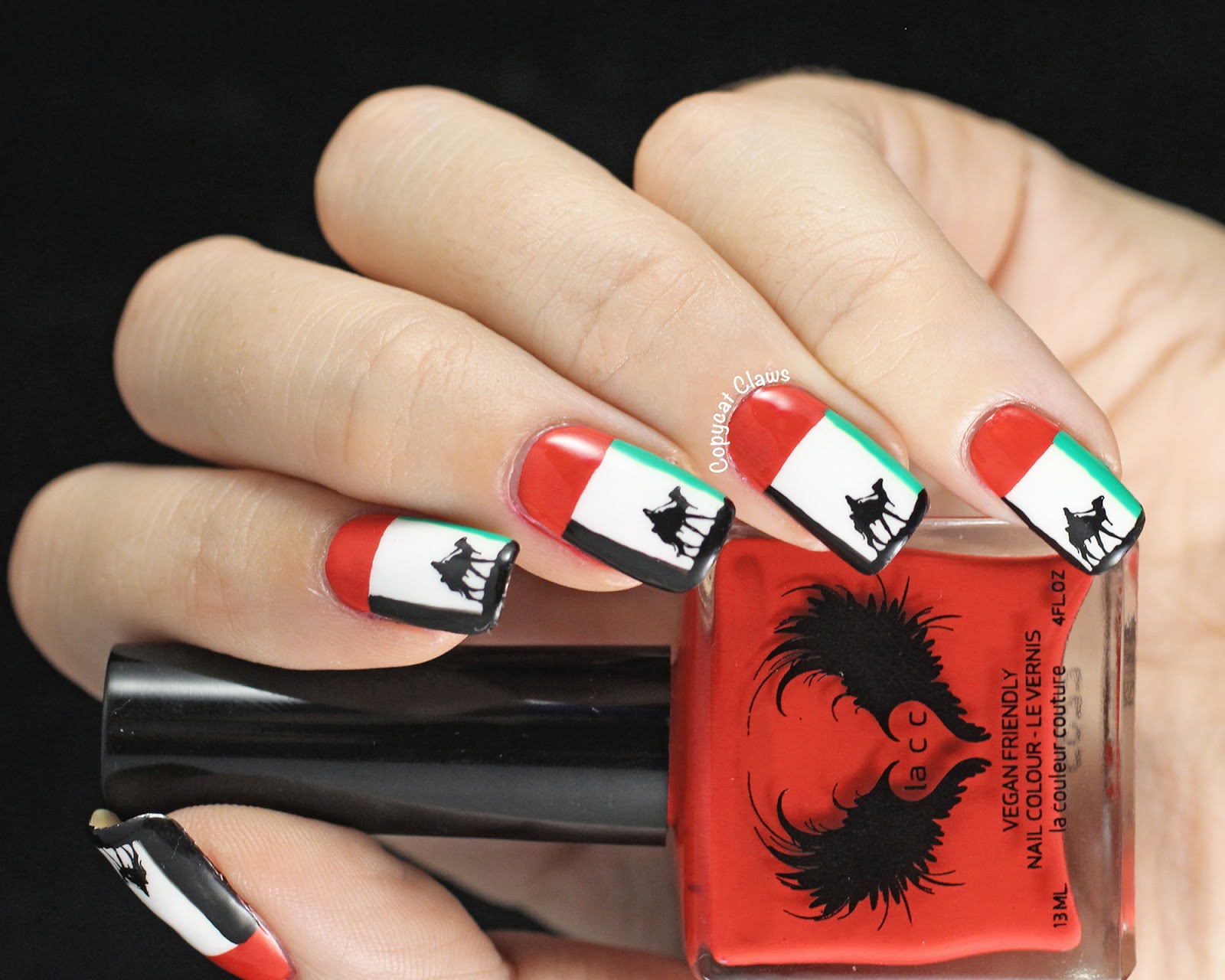 Copycat Claws: 31DC2014 Day 28 - Inspired by a flag