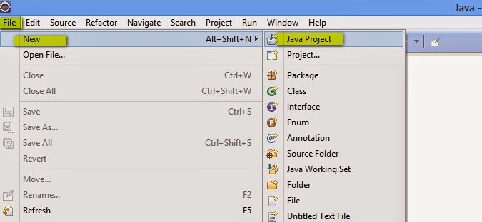 Selenium-By-Arun: 163. Deleting the Java Project from Eclipse IDE Workspace path