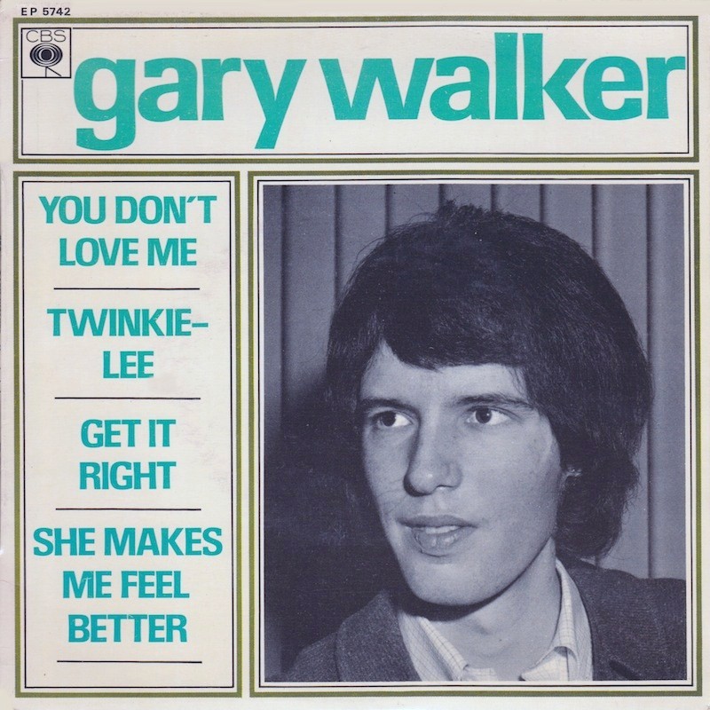 SIXTIES BEAT: Gary Walker - Rare French EP