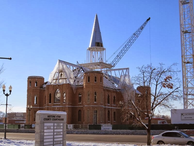 New Temple in Provo: Steeple!