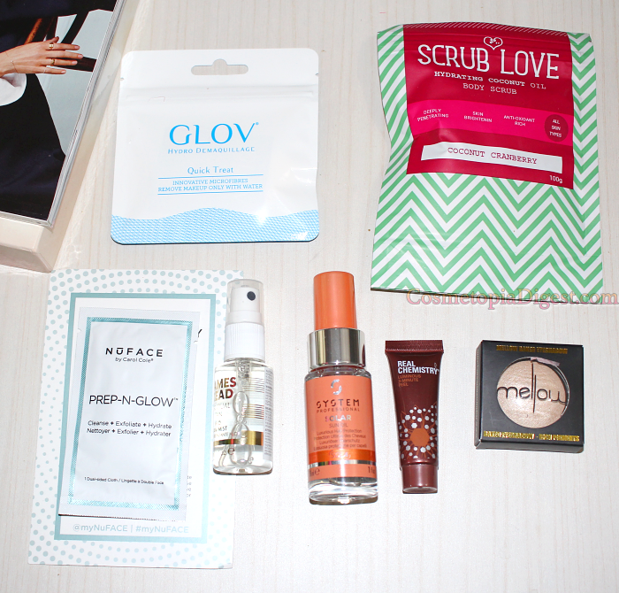 LookFantastic Get The Glow Beauty Box May 2017 Review - Cosmetopia ...