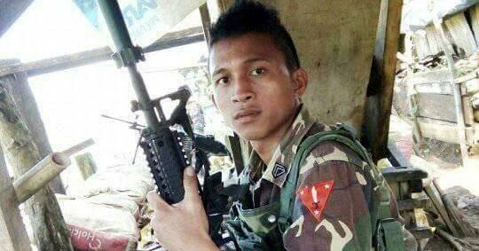 Dying Private First Class Dhan Ryan Bayot who got surrounded by matute ...