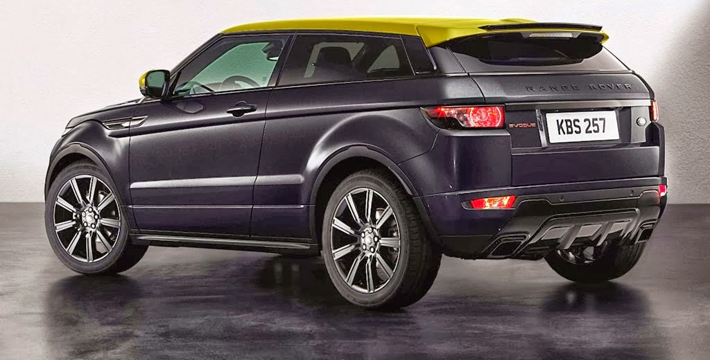 Novos Veículos: Range Rover Evoque Sicilian Yellow