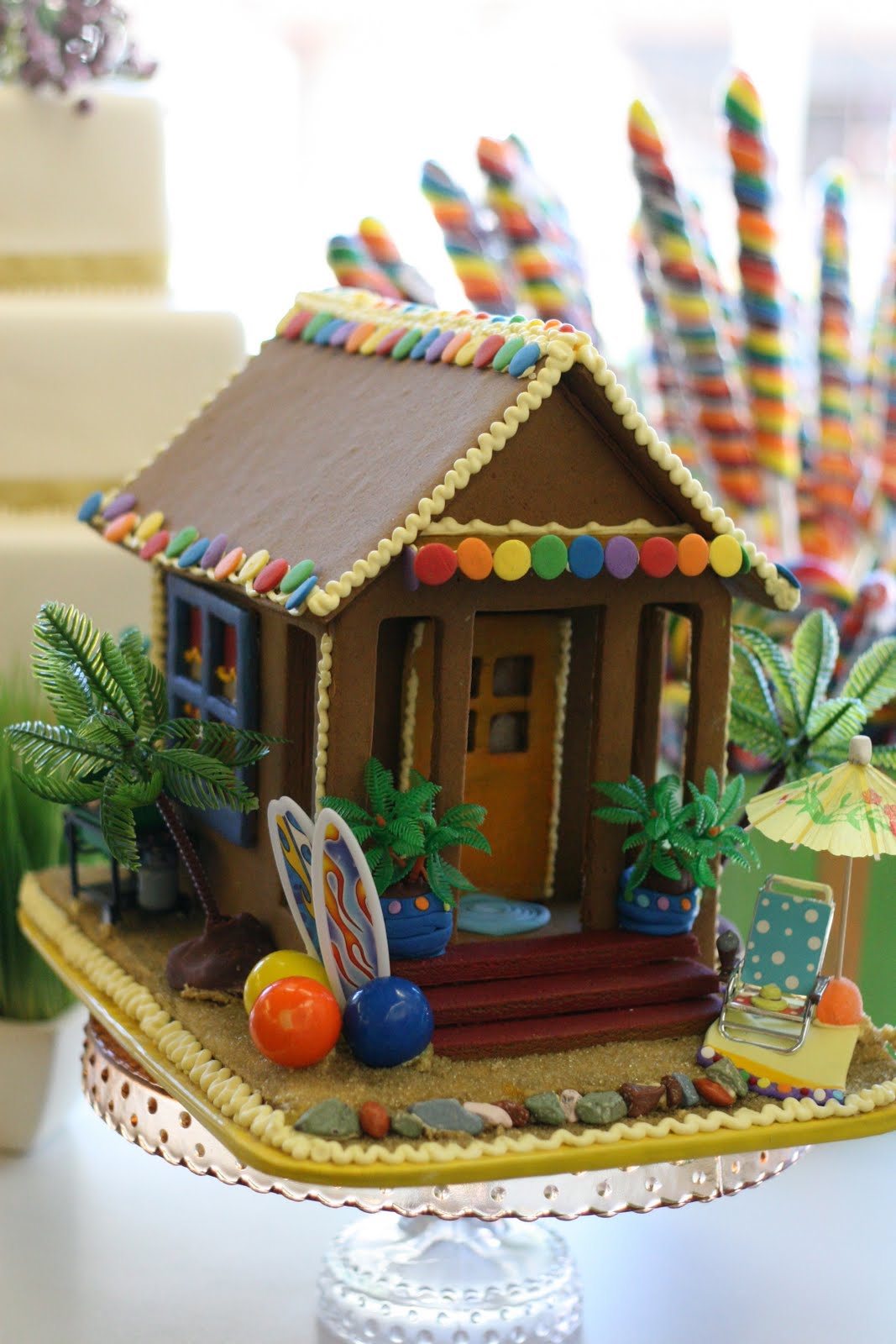 The Solvang Bakery & Gingerbread Company: Two Gingerbread "Beach Shacks ...