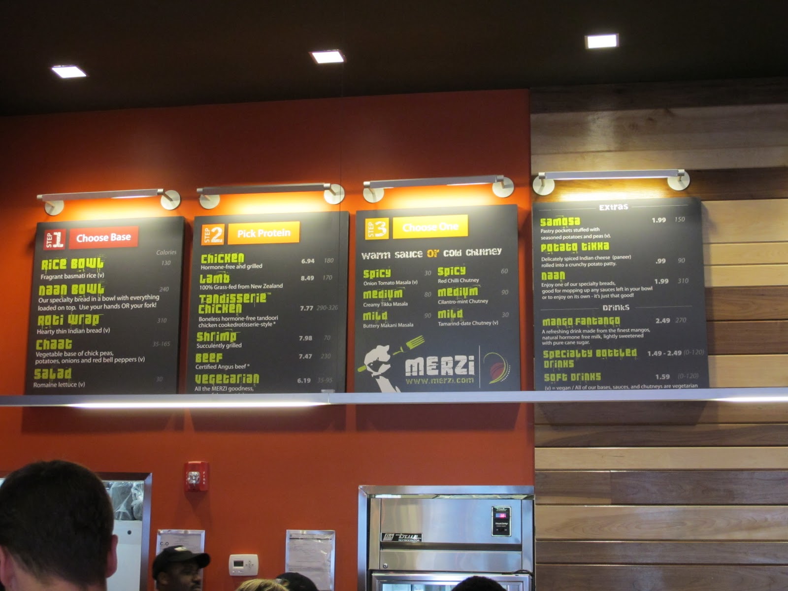 Pleasures of the Table: Merzi....Indian food fast, cheap and tasty.