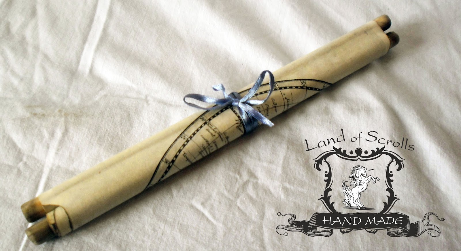 Land of Scrolls: Old Map Of The World Handcraft Scroll