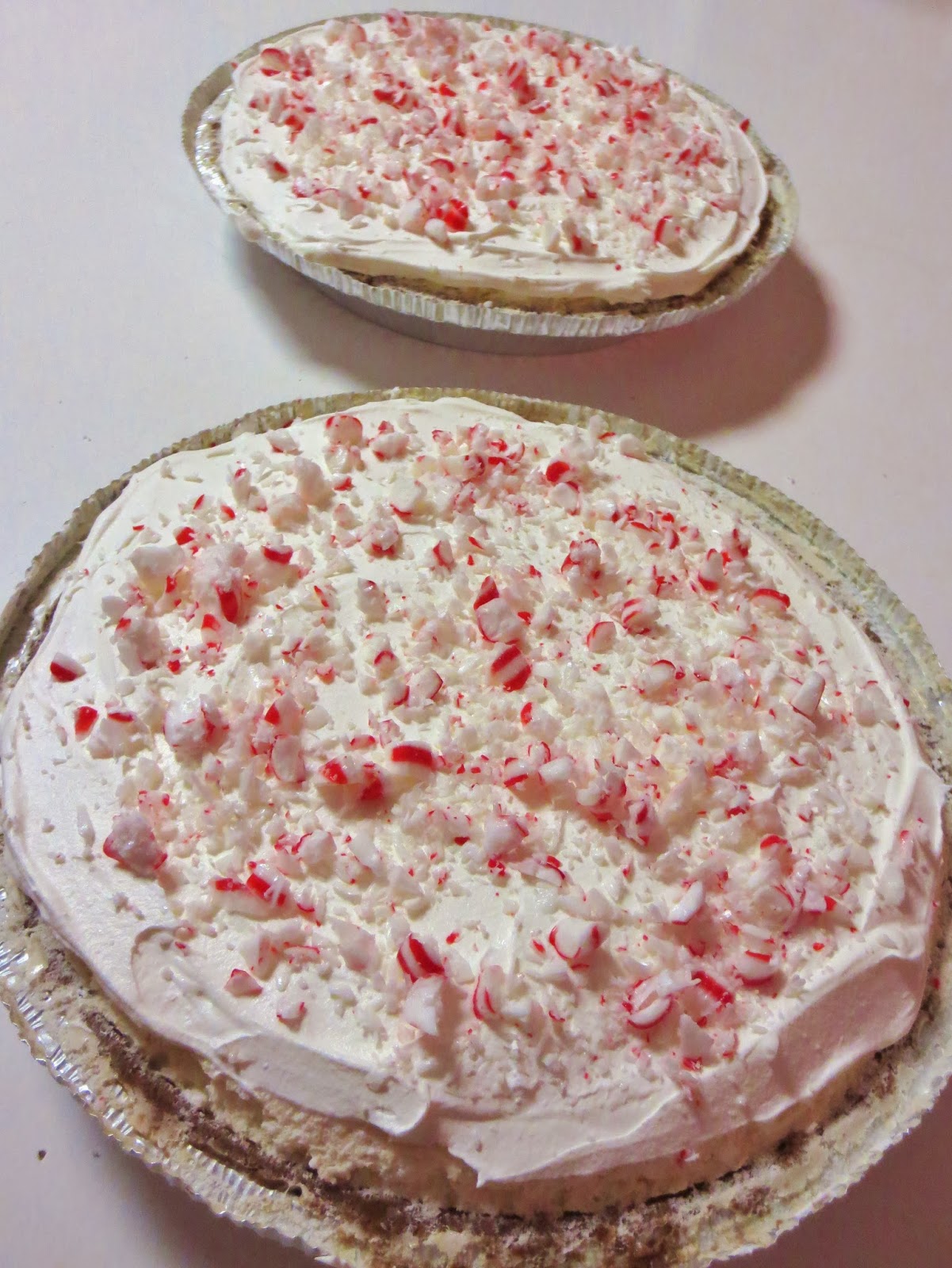 Princesses, Pies, & Preschool Pizzazz: Friday Pie-Day: Peppermint Snow Pie