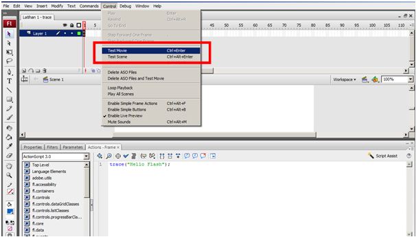 3 Dasar Yang Harus Diketahui Supaya Cepat Menguasai Actionscript 3 Di Adobe Flash Cs3 | TEKANIMA23