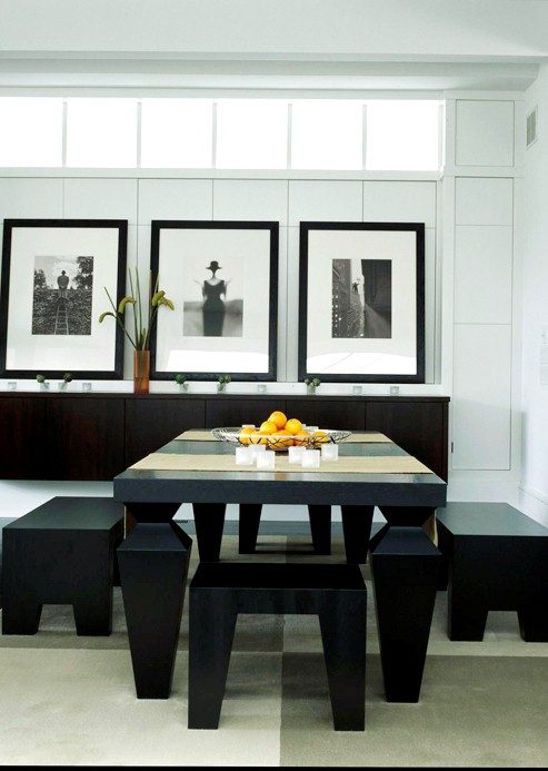 New Home Interior Design: Decorating Gallery: Dining Rooms