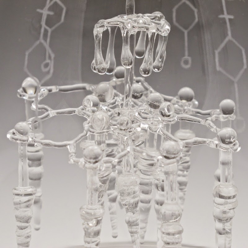 Simply Creative: Bell Jar Glass Sculpture by Kit Paulson